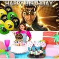Loki Party Supplies Decor Cake Topper Birthday Backdrop Balloons ...