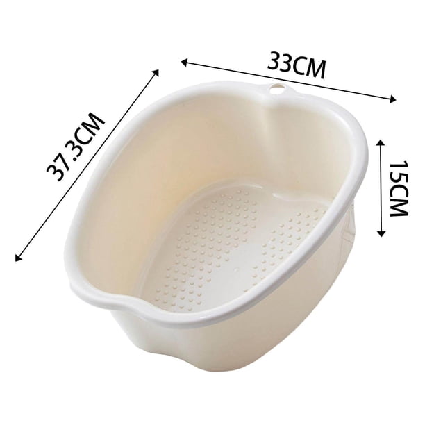 freestylehome Foot Tub Large Plastic Portable Foot Bath SPA Basin for ...