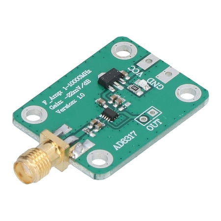 ESTINK RF Log Detector,Logarithmic Detector AD8317 ‑55dBm to 0dBm 1M‑10000MHz RF Power Meter for ...