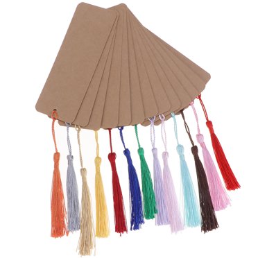Sitikel 2Pcs Handmade Faux Leather Bookmarks Solid Color Wear Resistant ...