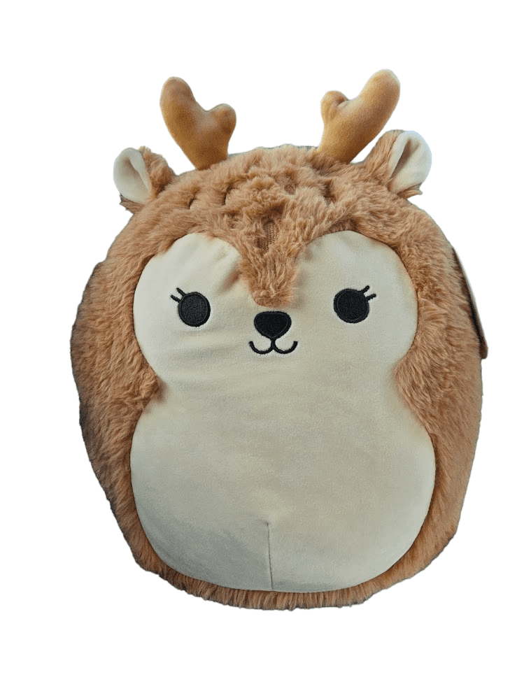 Squishmallows Official Kellytoys Plush 12 Inch Dawn the Brown Reindeer ...