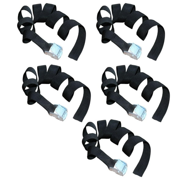 jinwen 5 Pieces Tie Down Strap, cam Buckle Lashing Straps Fixed Cargo ...
