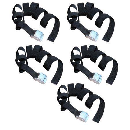 jinwen 5 Pieces Tie Down Strap, cam Buckle Lashing Straps Fixed Cargo ...