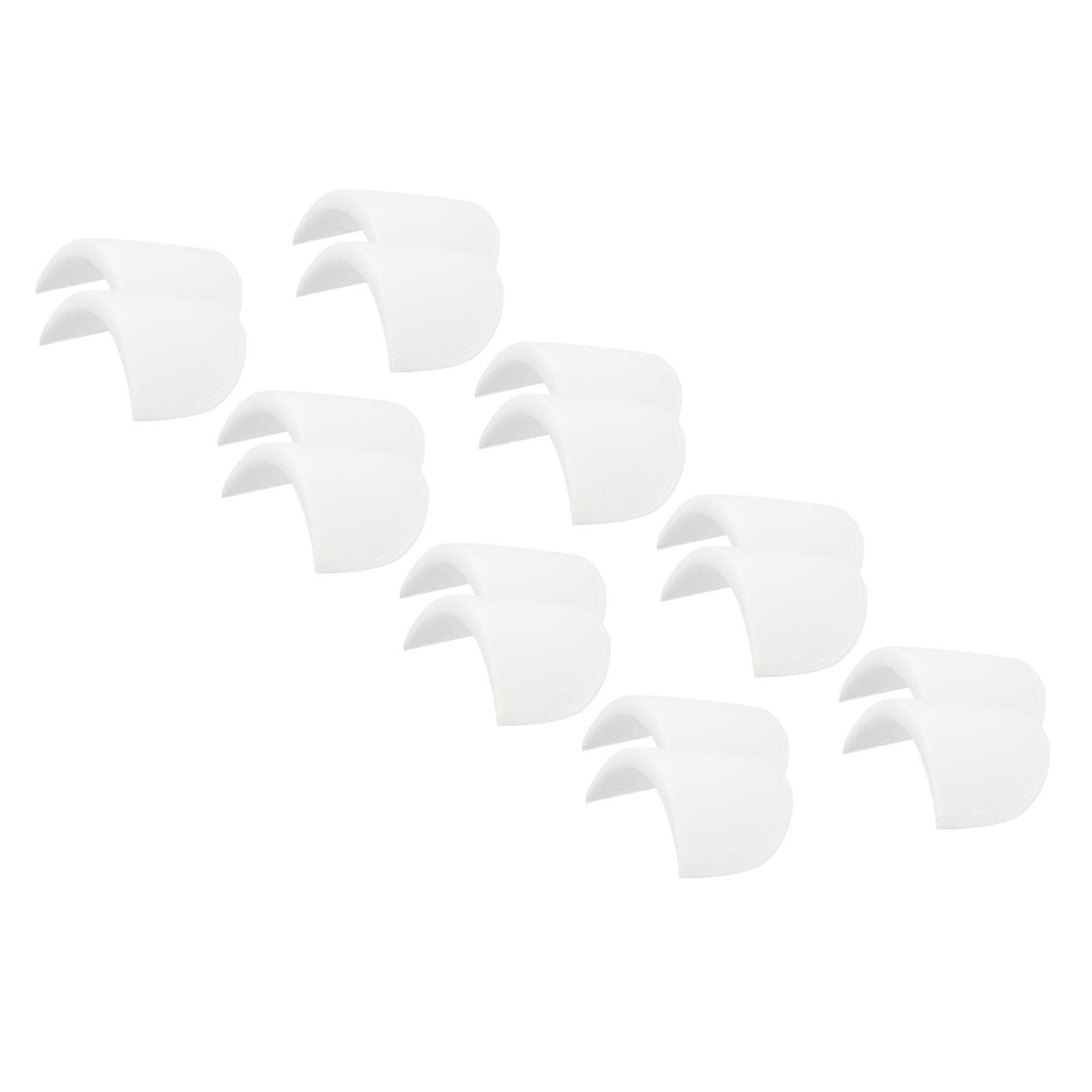 8 Pairs Shoulder Pads, Costume Shoulder Pads Sponge Pads Covered Thick ...