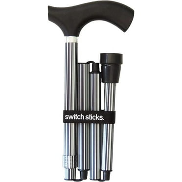 Switch Sticks Walking Cane for Men or Women, Foldable and Adjustable ...