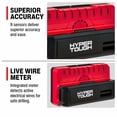Hyper Tough 9-Sensor LED Electronic Stud Finder with Live Wire Meter ...
