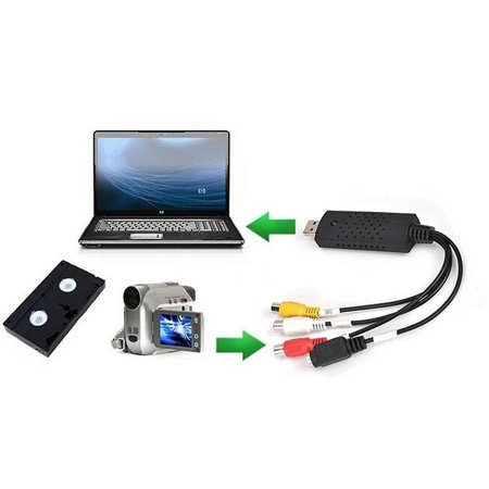 Vhs To Usb Converter Pc Adapter Tv Audio Video Dvd Usb 2.0 Winxp/2000 ...