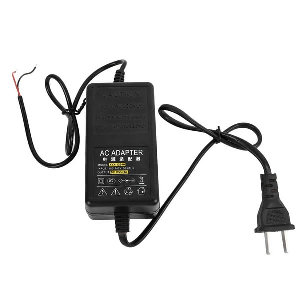 Adaptador de corriente para cámara de seguridad 12V2A, protección contra cortocircuitos, fuente ...