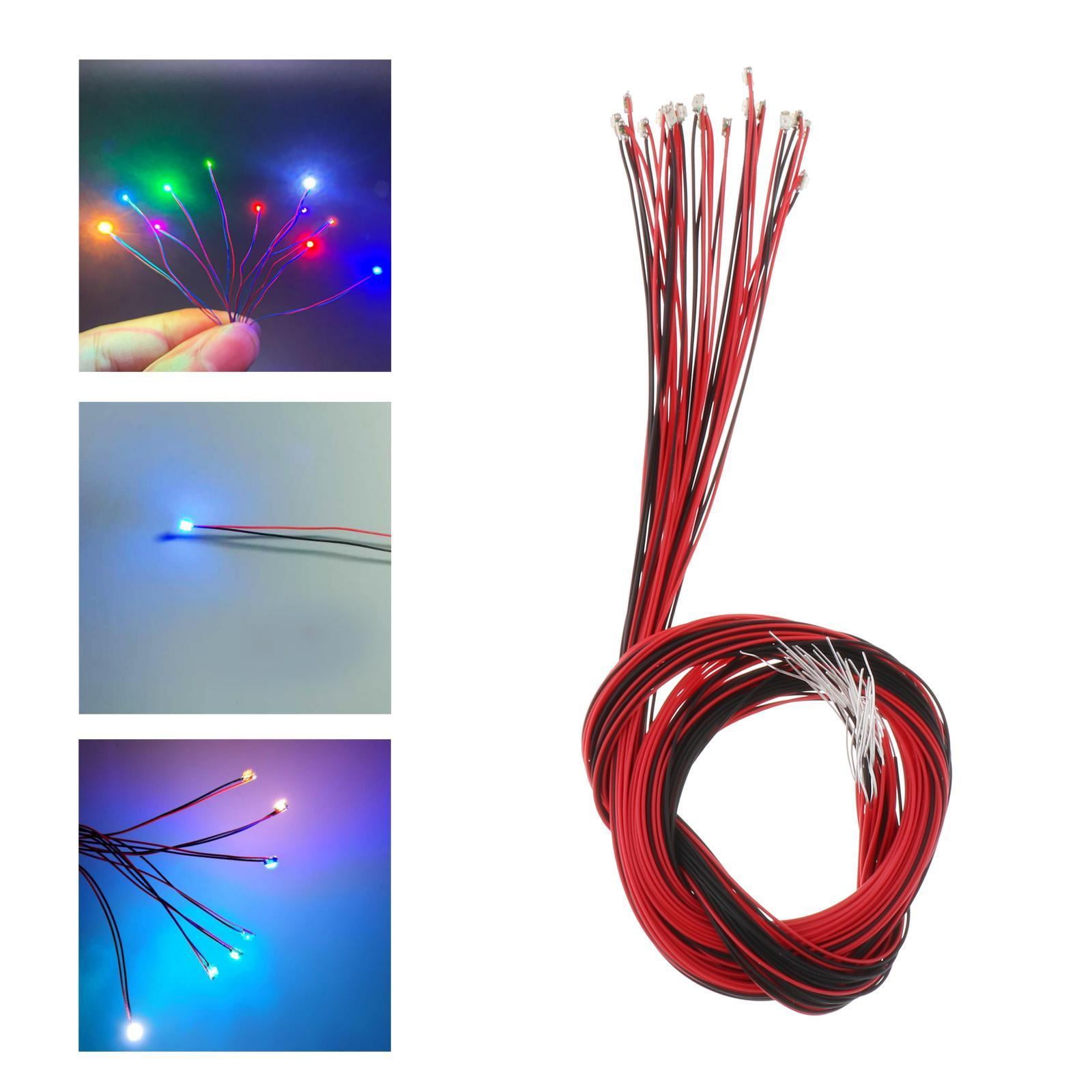 20 Piece Model Pre- LED Light Building Model Street Parking Scenery ...