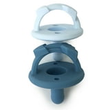 Itzy Ritzy Sweetie Soother Pacifier Set of 2- Silicone with Collapsible ...