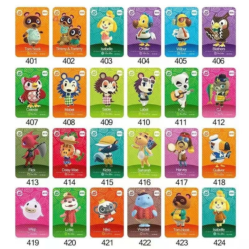 24 PCS Standard Amiibo Cards Game Cards for Animal Philippines | Ubuy