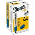 Sharpie King-Size Permanent Markers Chisel Marker Point Style - Blue ...