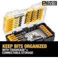 Screwdriver Bit Set, 40 Pcs. Impact Ready, FlexTorq Impact Driver Bit ...