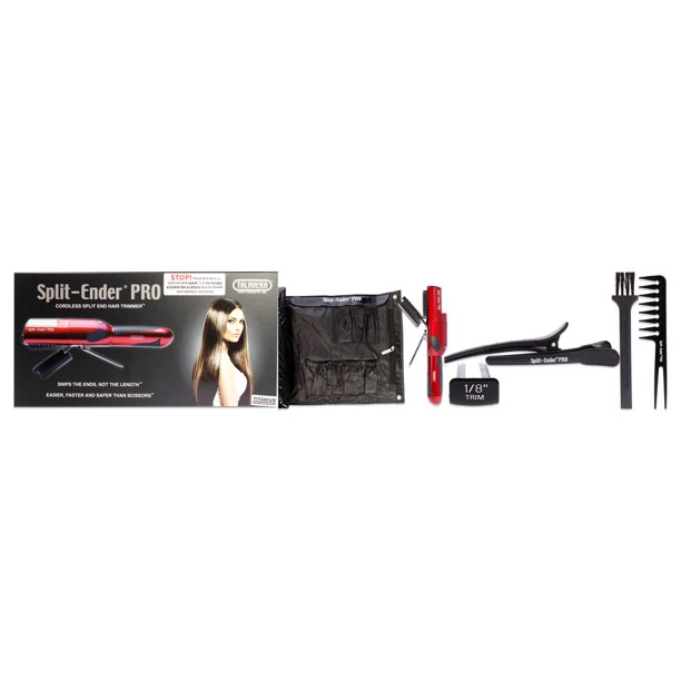 Split Ender Pro - (Free Charging Station) Automatic Split End Hair Trimmer, Rechargeable Tool ...