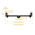 Kojem Universal Class 3 2'' RV Trailer Tow Hitch, Adjustable Square ...