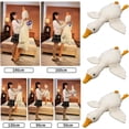 Large Plush White Duck Dog Toy, Realistic Goose Dog Toy 2026 New, Soft ...