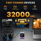 AVAPOW 6000A Car Battery Jump Starter, 12V Portable Power Pack with LED ...