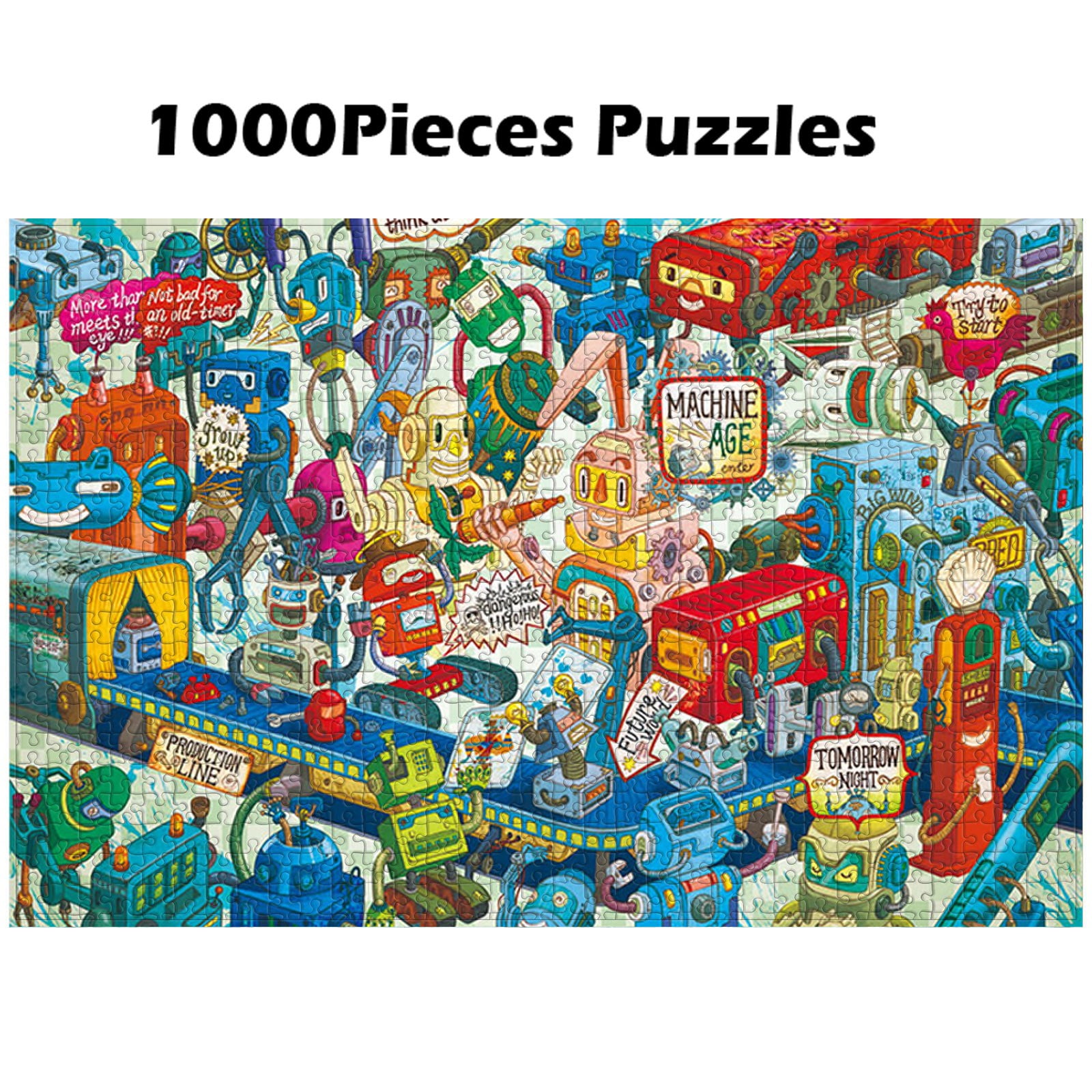 Click here for Egnmcr 1000 Puzzles Machine Age Puzzles Kids Adult... prices