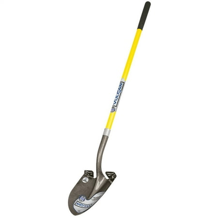 Vulcan Shovel, 48 In Fiberglass Long, Soft Cushioned Grip Handle ...