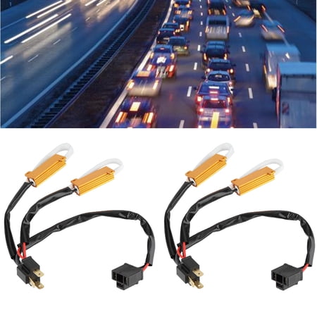 Loewten LED Load Resistor, LED Decoder Fast Starting For H4 H7 9005 ...