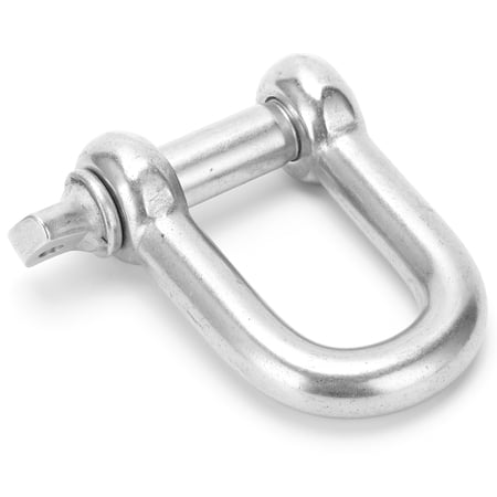 D-Shape Shackle, 304 Stainless Steel D-Shape Shackle M22 Screw For ...