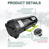 B410 B415 Toner Cartridge (No Chip), Compatible 006R04725 Black Toner ...