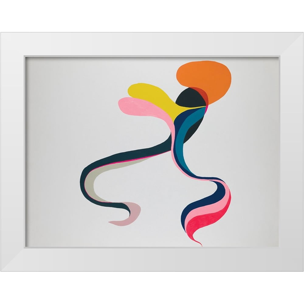 Zinn, Mary 24x19 White Modern Wood Framed Museum Art Print Titled ...