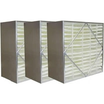 Free Shipping! Filterbuy 24x24x12 Air Filter MERV 14, No Header Rigid ...