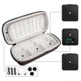 Wireless Microphone Bag Tote Hard Cover Carrying Bag Microphone Stands ...