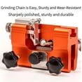 Chainsaw Sharpener, Portable Hand-Crank Chain Saw Tool with Grinding ...