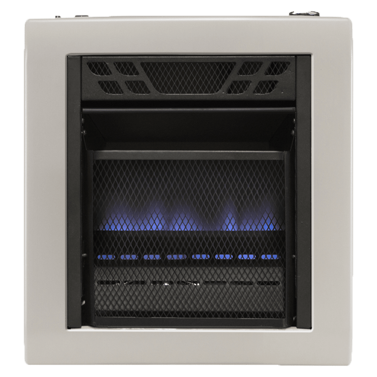 Cedar Ridge Hearth Dual Fuel Ventless Blue Flame Heater Model# CH10TBU ...