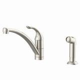 Viper Kitchen Faucet With Spray And Deck Plate, One Handle, 1.75 Gpm ...
