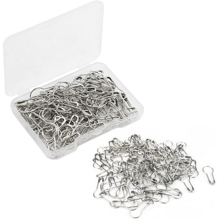 SHAR 100 Pieces Metal Bulb Pins Knitting Markers Water Bottle Safety ...
