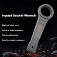 50mm Heavy Duty Striking Ring Wrench - 12-Point Box End Slogging ...