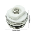 Pack of 6 Steel Radiator Bleed Valves 1/2inch Vent Valves Easy Install ...