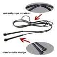 Indoor Speed Jump Rope with Small PVC Handles for Cardio Fitness, Teens ...