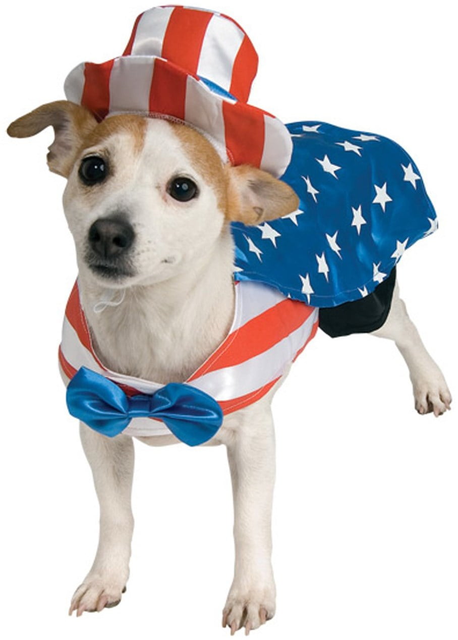 Pet Clothing The Patriot Star Spangled Dog_Cat Uncle Sam hat Dog_Cat ...