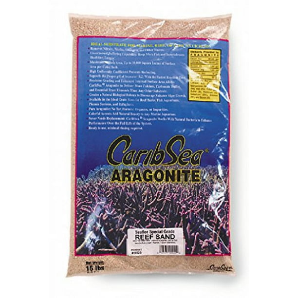 CaribSea Aragonite Reef Sand for Aquarium, 15 lb - Walmart.ca