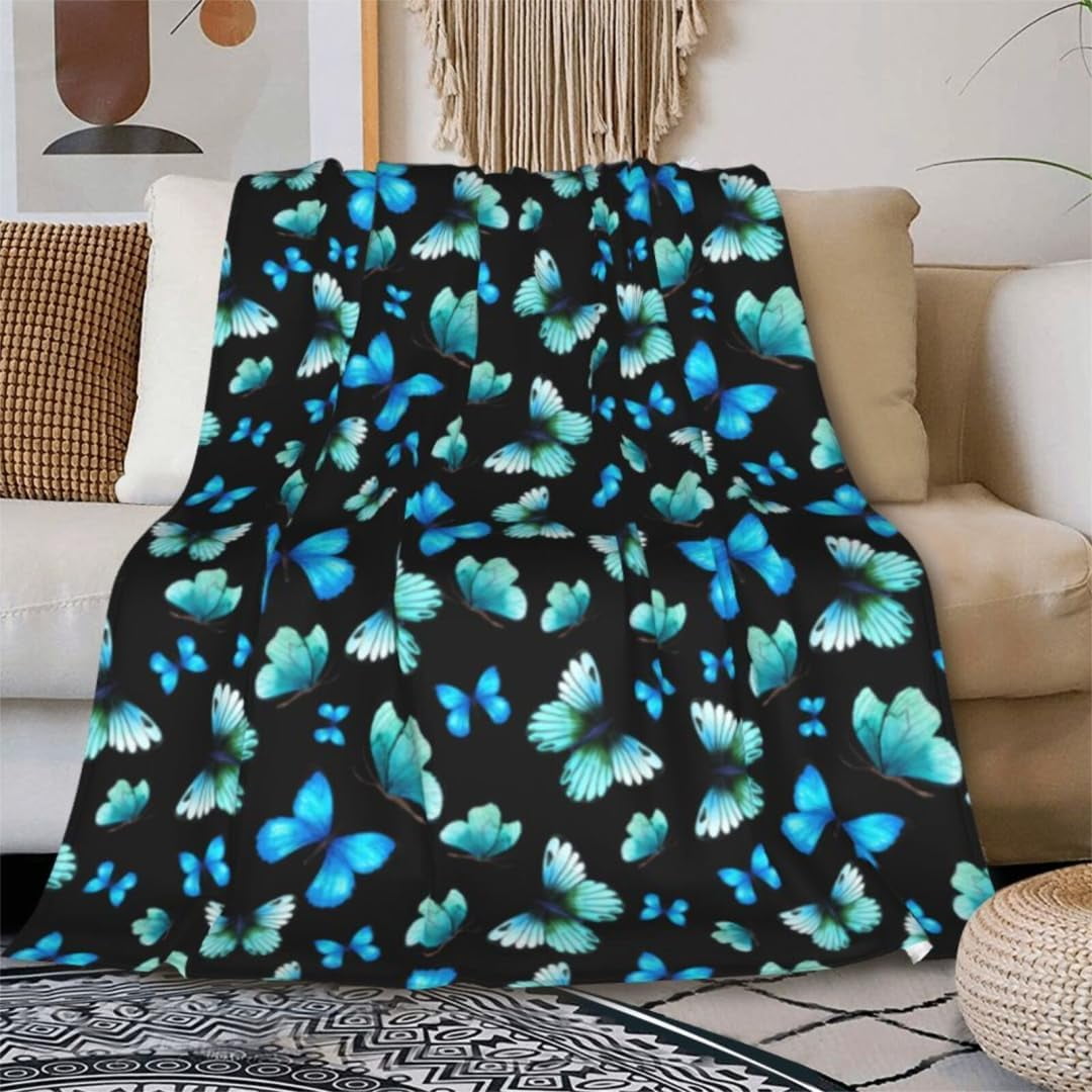 Click here for Goodthings Butterfly Throw Blanket Beautiful Blue... prices