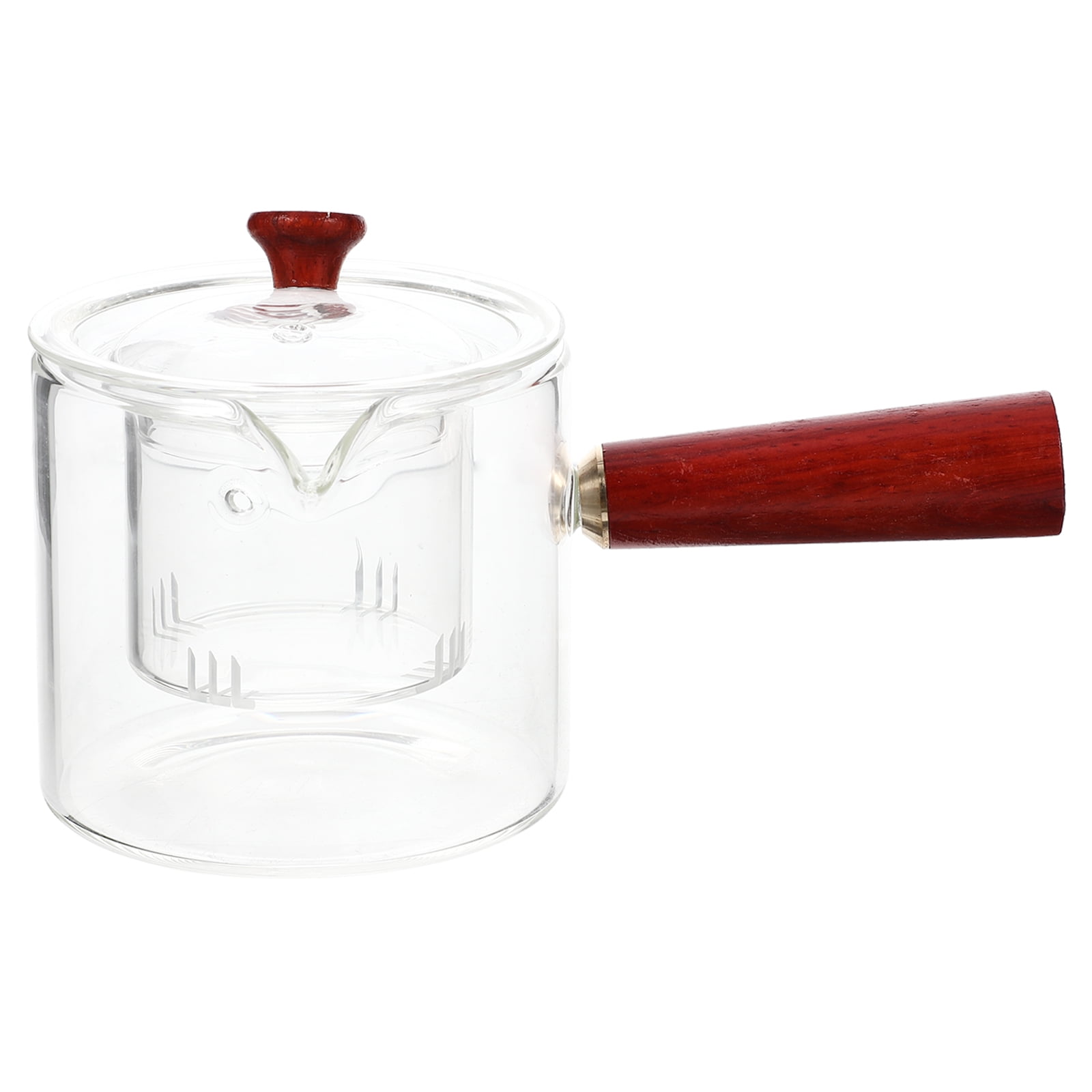 Click here for Kakowely Transparent Glass Teapot With Infuser For... prices