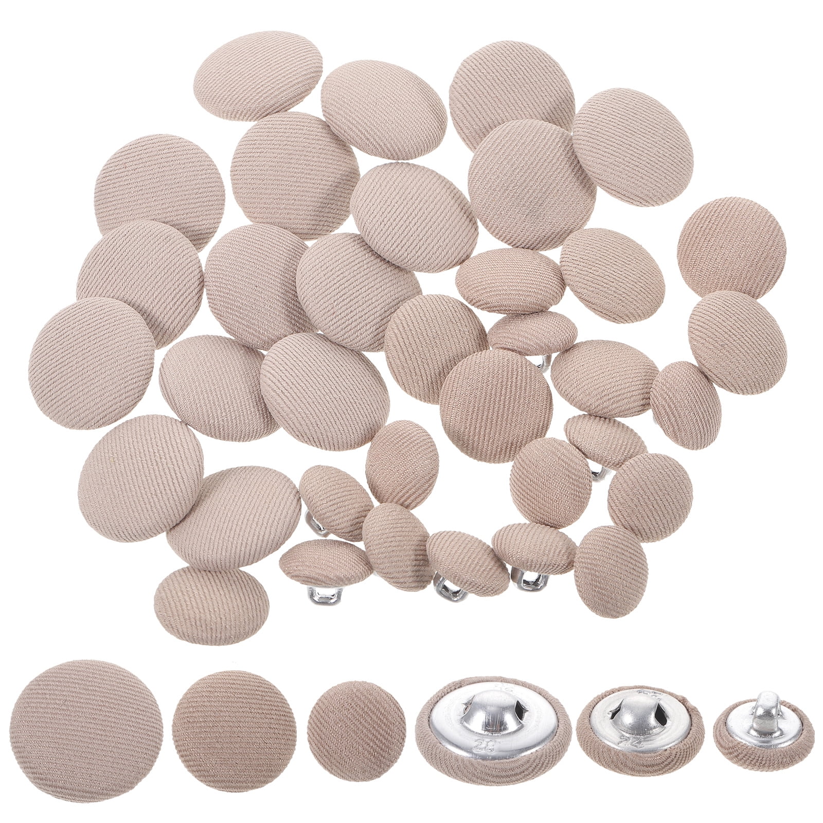 60Pcs Round Sewing Buttons DIY Coat Buttons Decorative Clothing Sewing ...