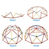 Private Jungle Outdoor Playset, Backyard Climbing Dome for Toddlers ...