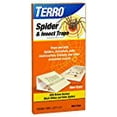 TERRO Indoor & Outdoor Spider & Insect Trap - 4 Traps for Hobo, Brown ...