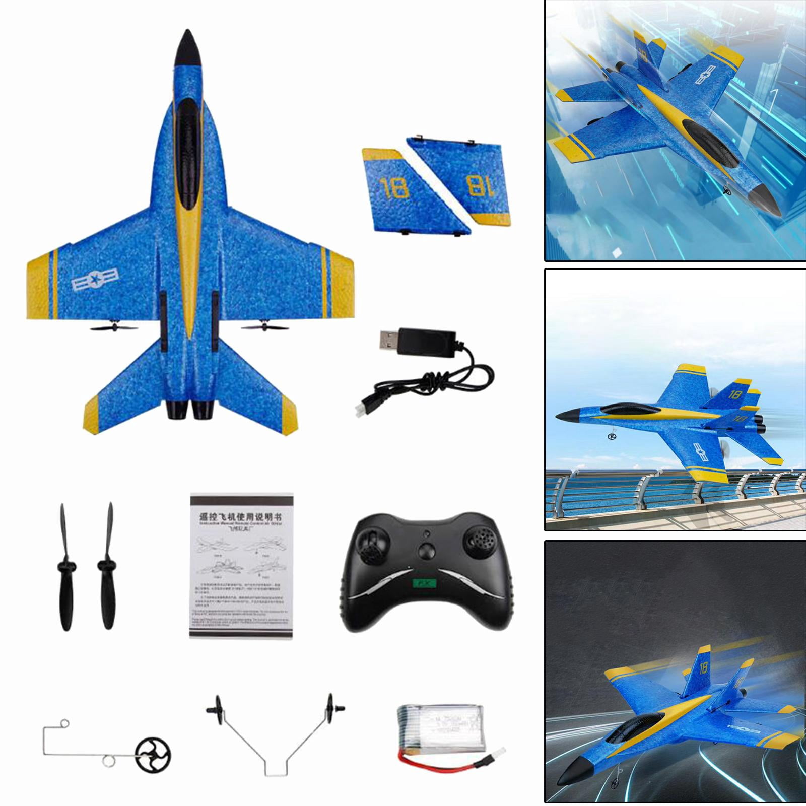 Buy RC Plane RC FX828 RC Remote Control RC Glider Plane Fixed Wing Kids ...