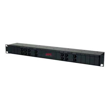 APC - Surge protector (rack-mountable) - 1U - 19" - black - for P/N ...