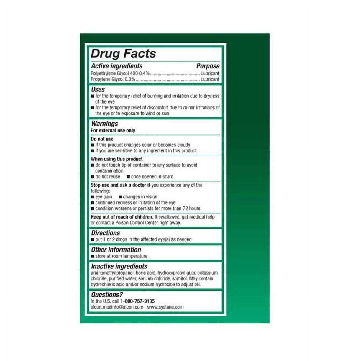 Systane Ultra Lubricant Eye Drops - Pack of 2, 25 Nepal | Ubuy