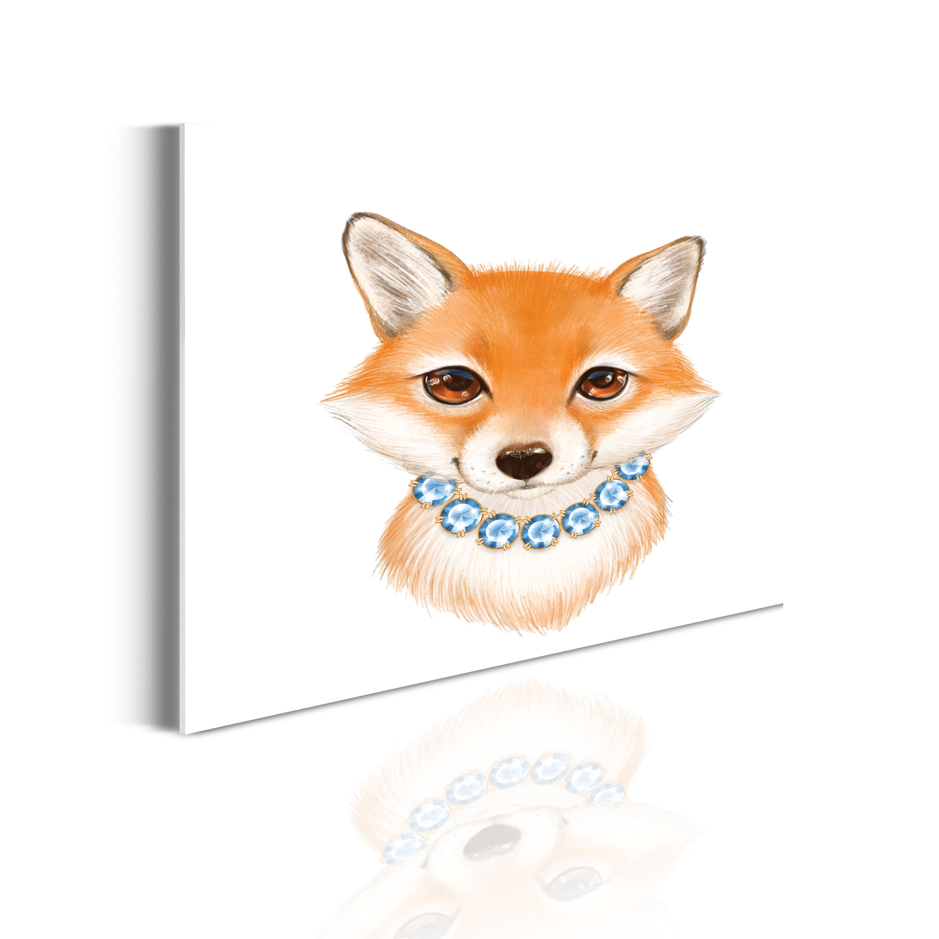 Abstract Fox Drawing