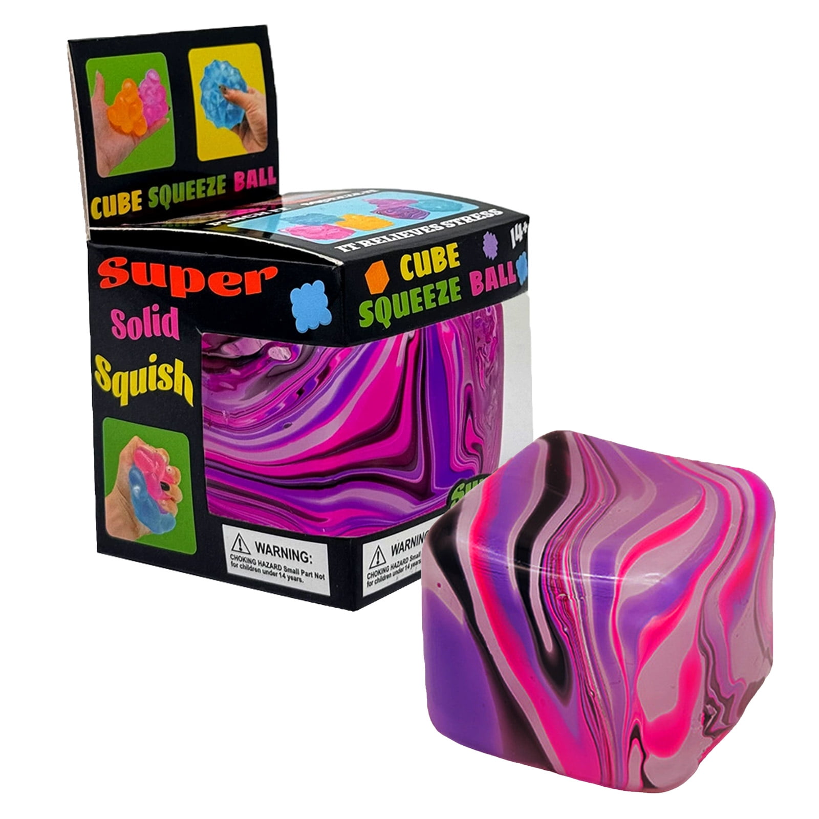 Click here for Larppty Fidget Toys Squishy Stress Cube stress Bal... prices