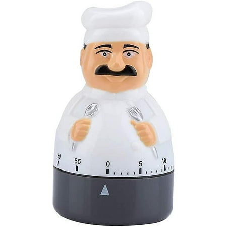SHTUUYINGG Chef Timer Dial Kitchen Timer Cooking Alarm Clock Analog ...