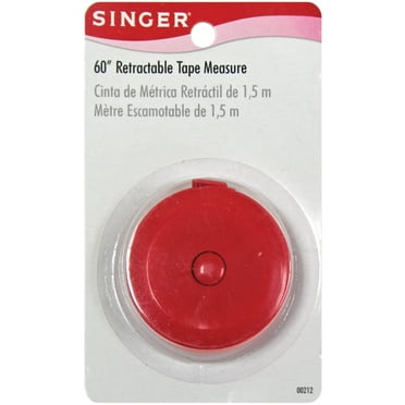 Quilter's Choice 60 inch Retractable Tape Measure Red - Walmart.com